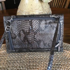Travelon | Bags | Travelon Waist Shoulder Snakeskin Bag | Poshmark